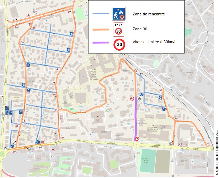 plan -rues zones30² – CIQ des Facultés