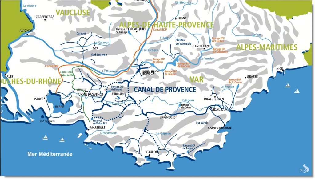 Visites du Canal de Provence – CIQ des Facultés